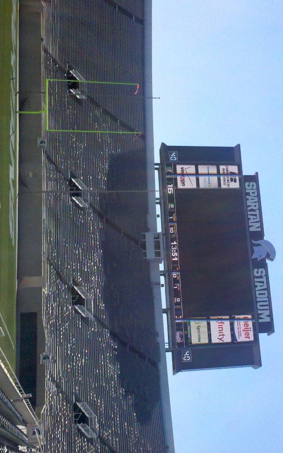 Michigan State University Stadium Scoreboards – ConsensusDocs